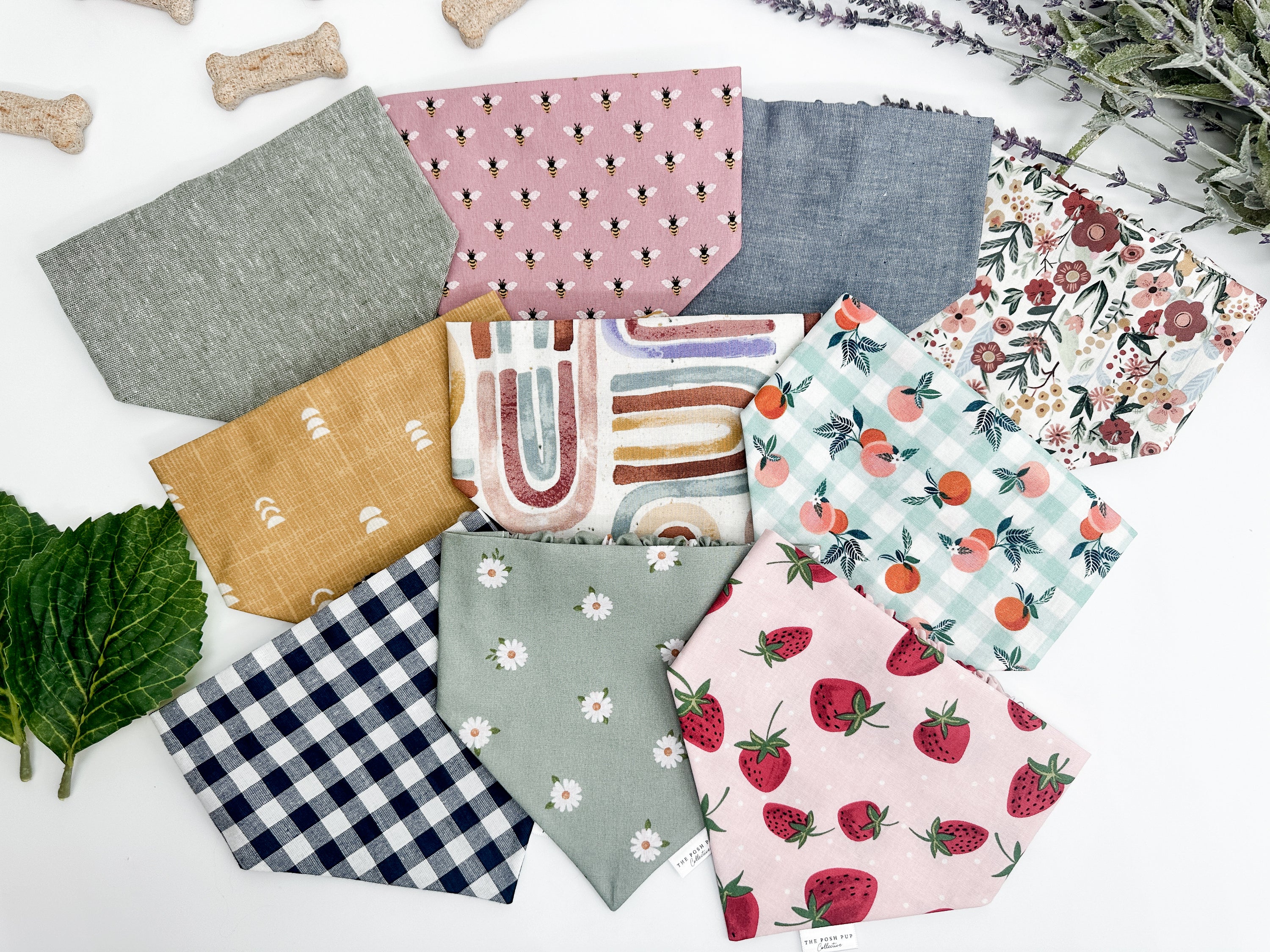 The Posh Pup Collective | Dog Bandanas for Your Furry Friend