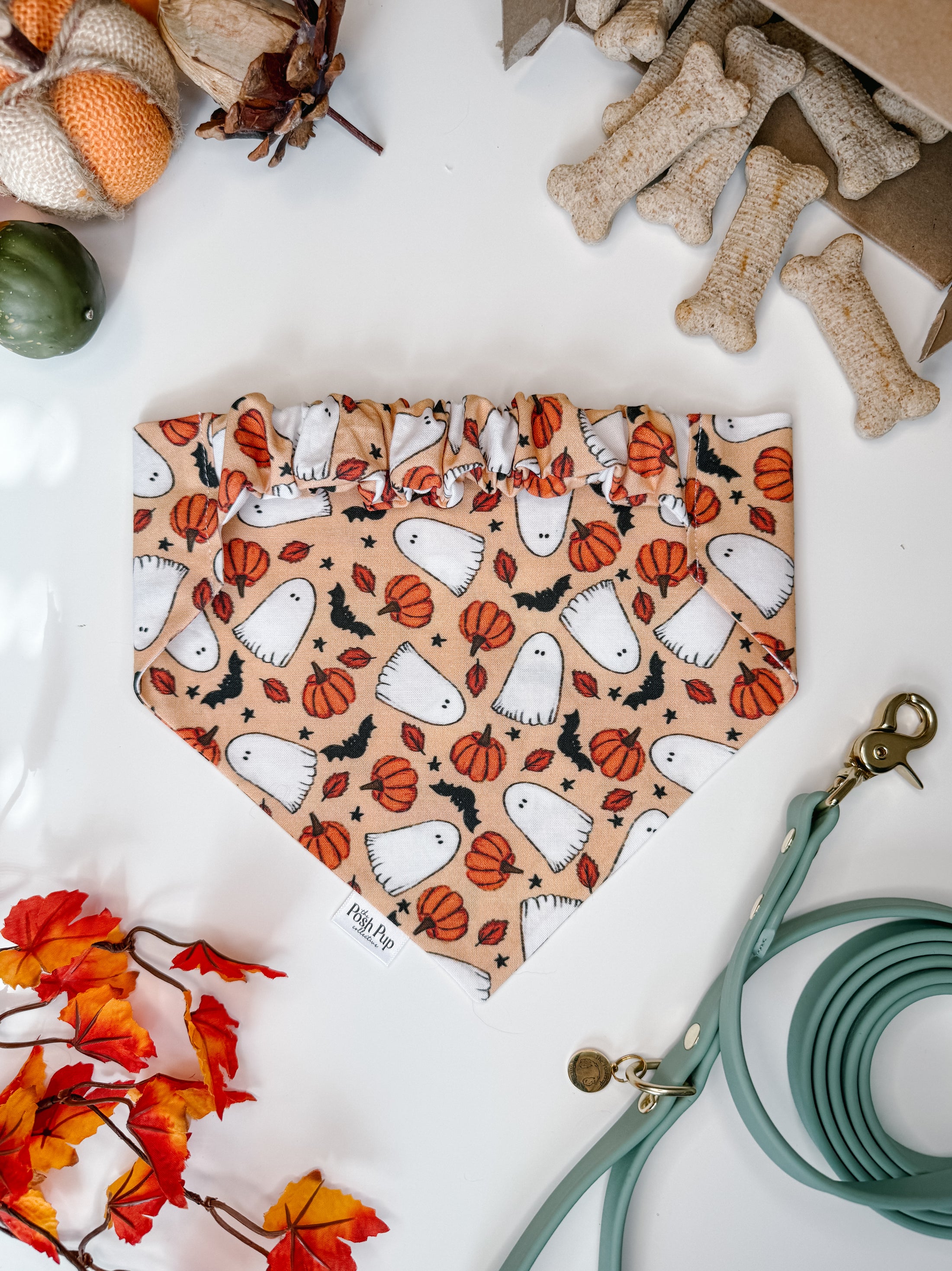 Howl-oween Night Bandana – The Posh Pup Collective
